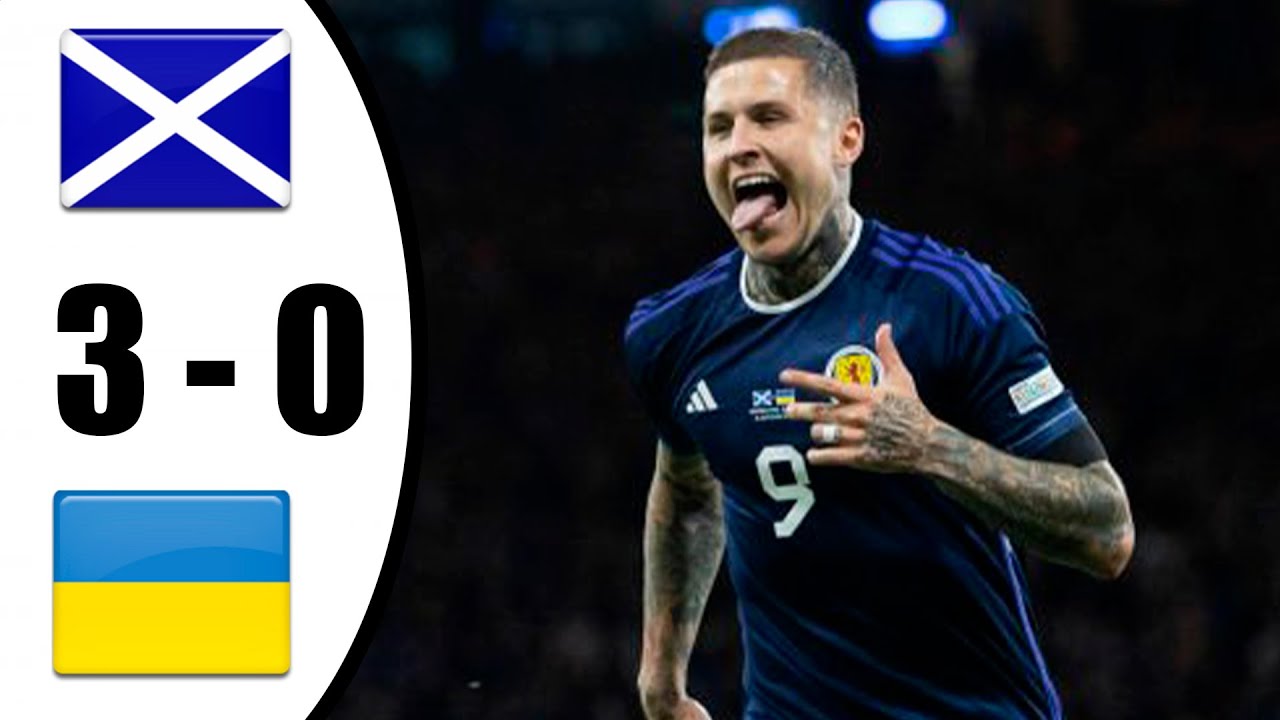 Ukraine vs Scotland 3-0 All Goals & Highlights 21/09/2022 HD - YouTube