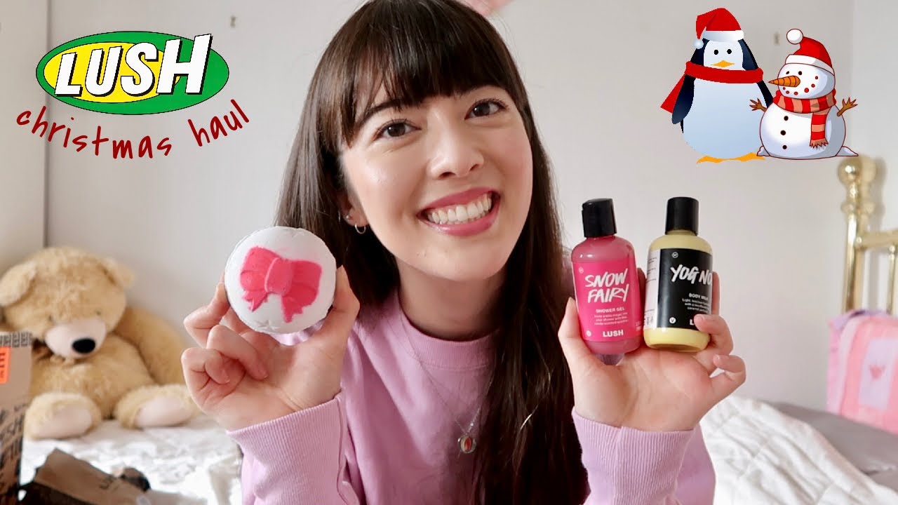the biggest lush collab on youtube!! | lush christmas haul 2020 💗 - YouTube