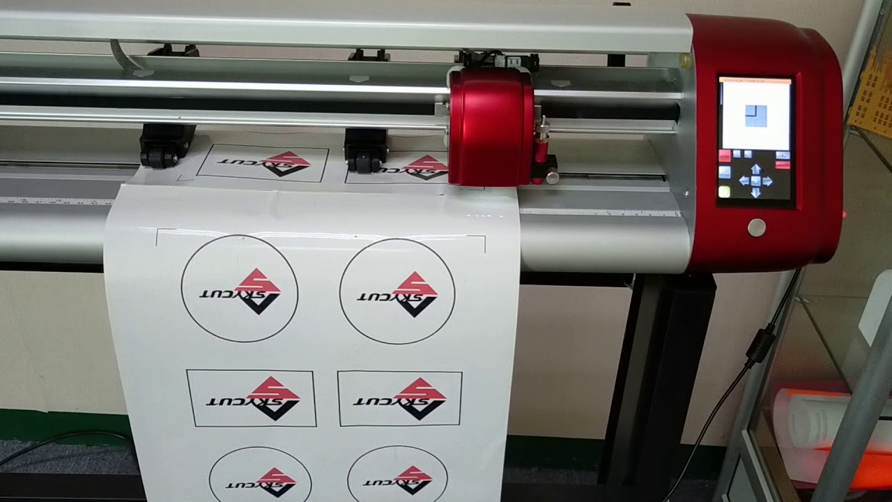 skycut vinyl cutter array function - YouTube