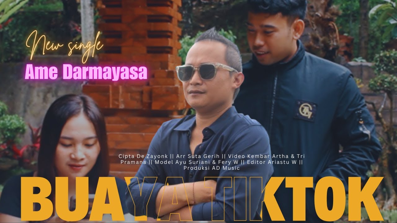 Ame Darmayasa - Buaya TikTok | Official Music Video | Lagu Bali Terbaru 2024 - YouTube