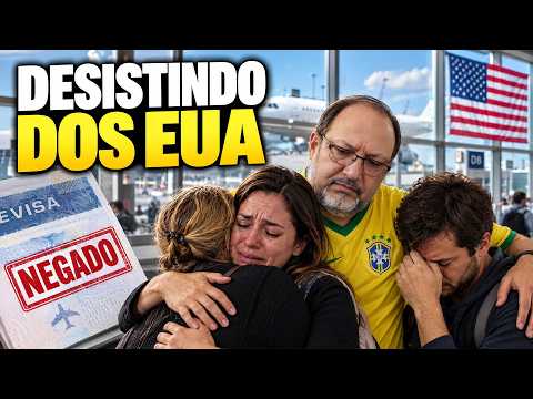 DESISTINDO DOS EUA ANTES DE SER PRESO!