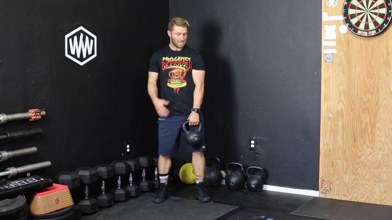 Single Arm High Pull KB - YouTube