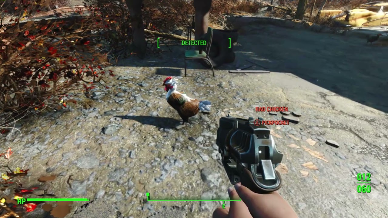 Fallout 4 - rad chicken am i right - YouTube
