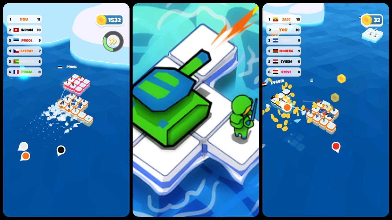 Raft Craft: Ocean War Gameplay Video - YouTube