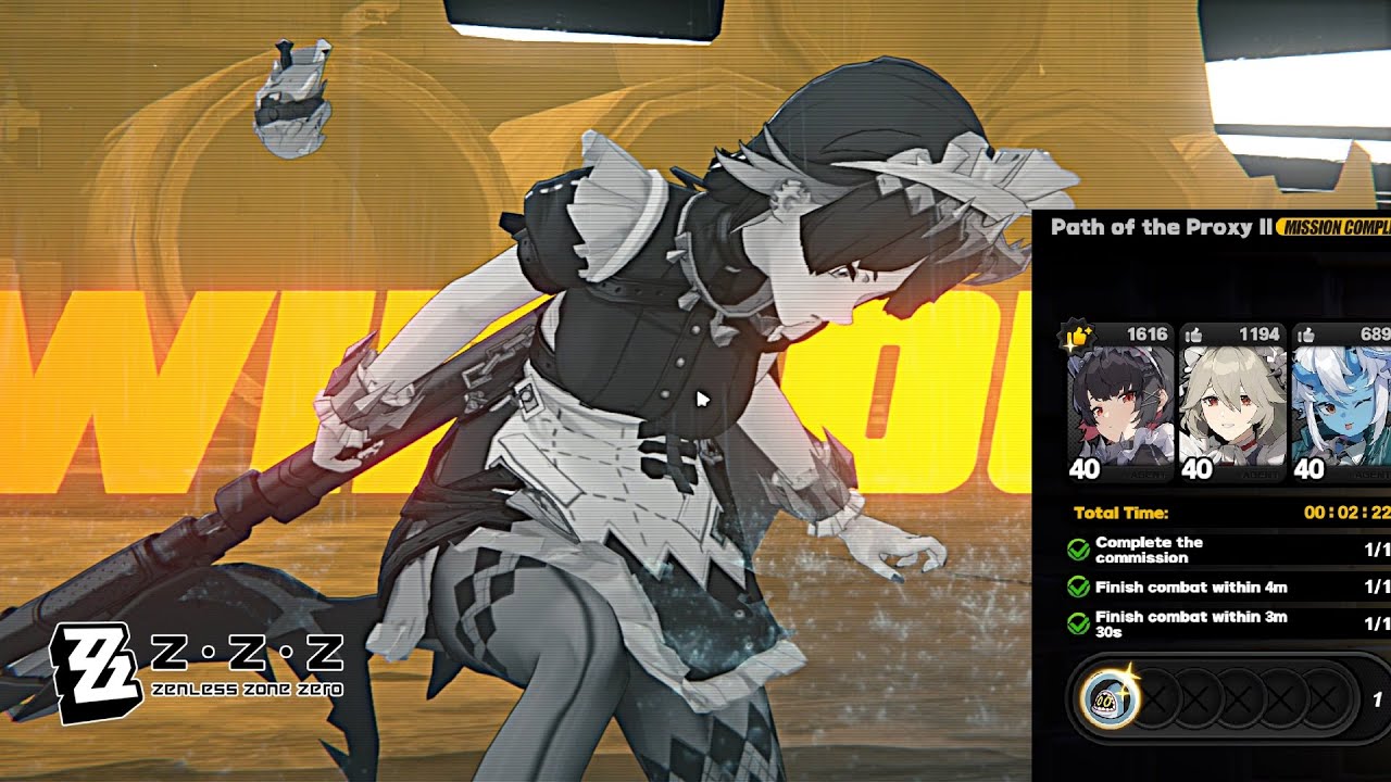 Zenless Zone Zero Rank Up Path of the Proxy II Hard Mode | I still ...