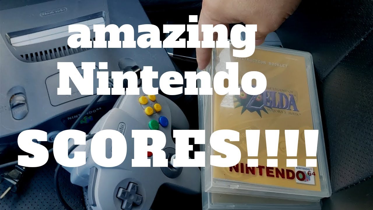Live Retro Video Game Hunting: Goodwill + Amazing Nintendo scores ...