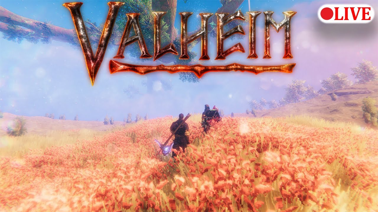 VALHEIM GAMEPLAY Part 2 #valheim #valheimlive - YouTube