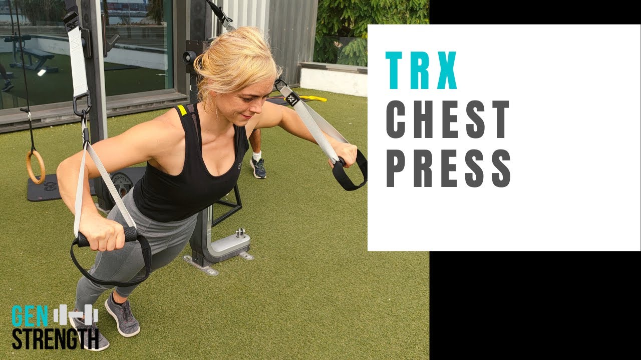 TRX Chest Press - YouTube