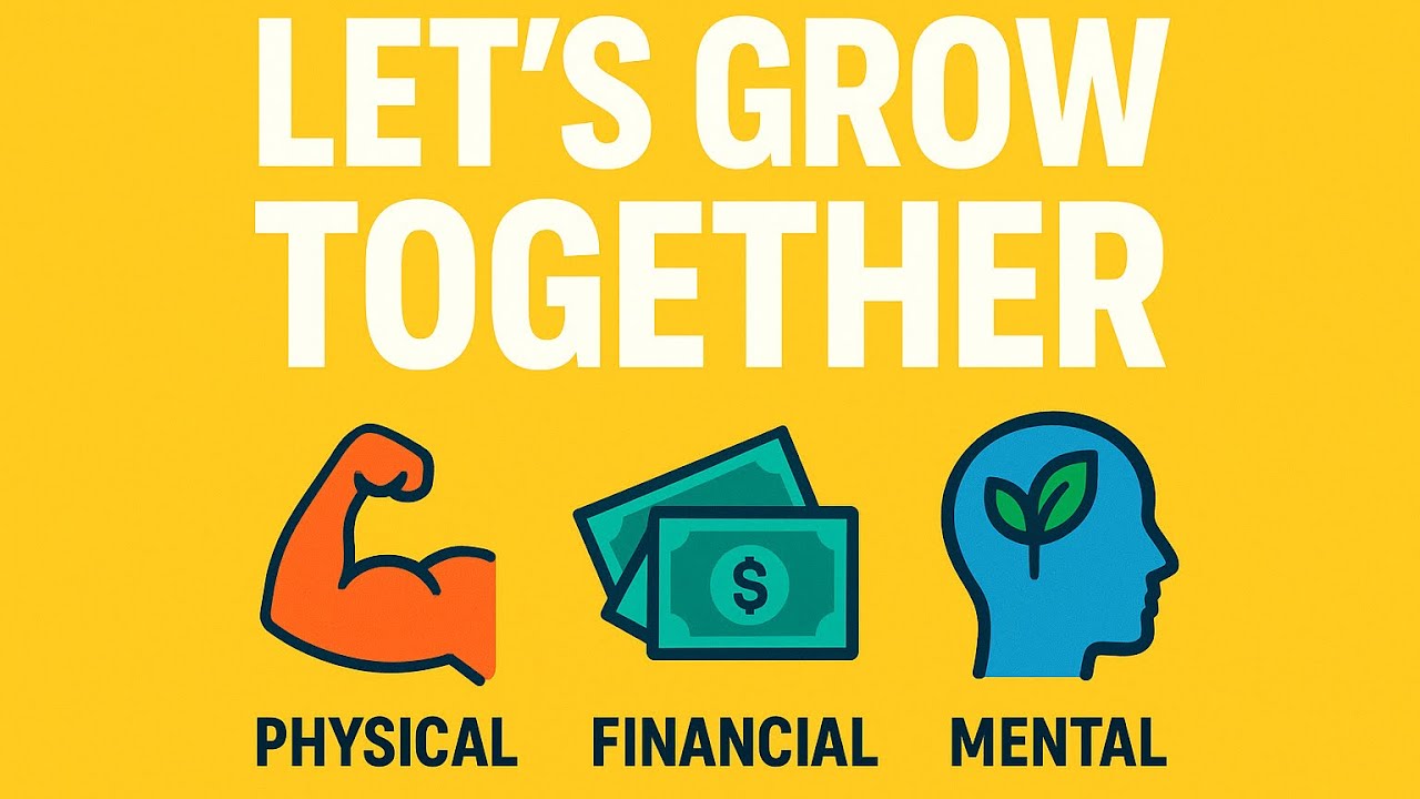Let’s grow together — physically, financially, and mentally. Start your ...