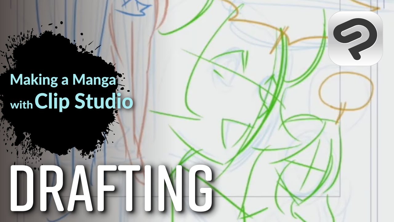 Making a Manga with Clip Studio: Drafting - YouTube