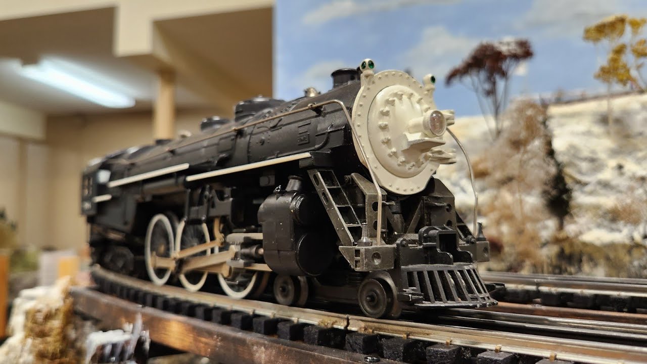 Lionel 784 Hudson - Wichita Toy Train Club - YouTube