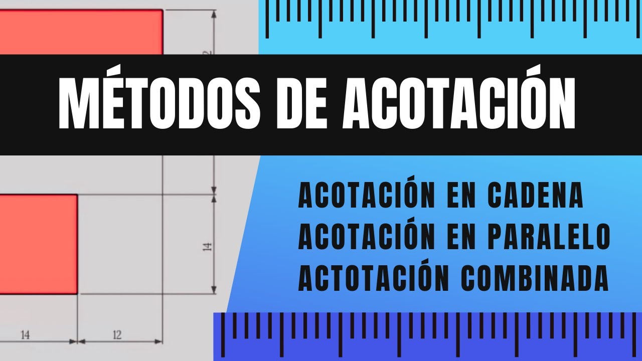 Métodos de acotación: En cadena, paralelo y combinado - YouTube
