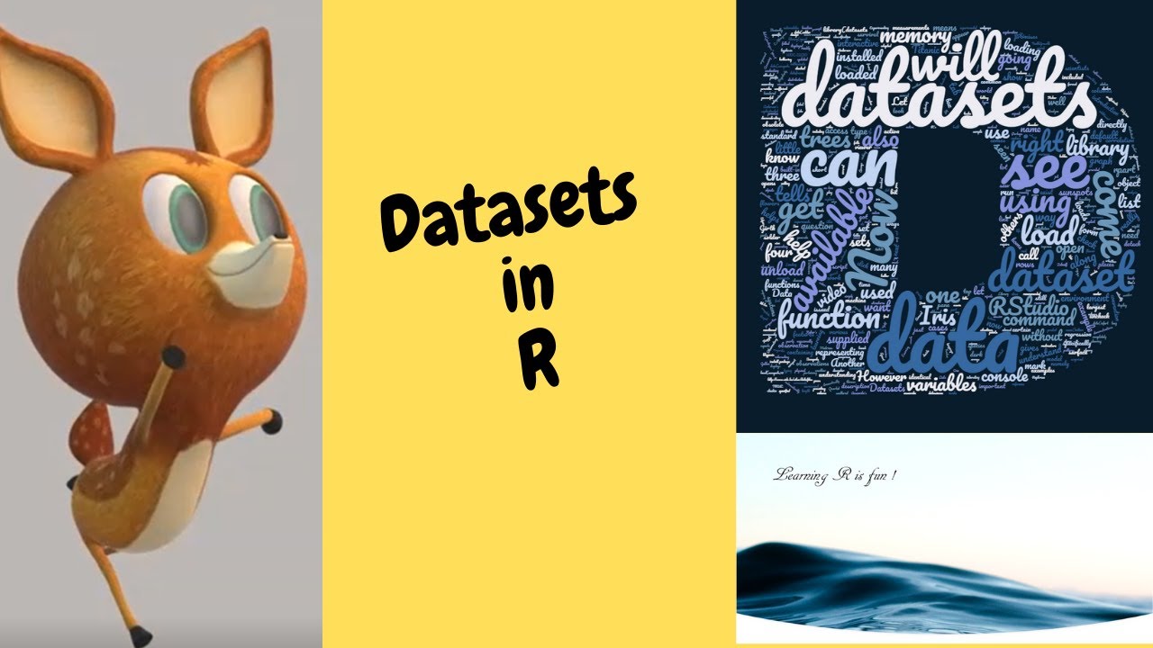 Learning R is fun - Datasets in R (13/20) - YouTube