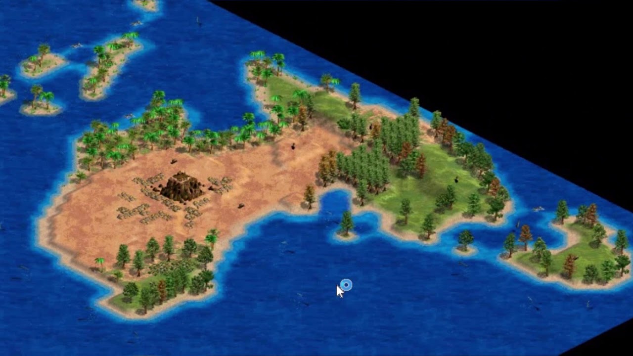Epic World Map for Age of Empires 2 - YouTube