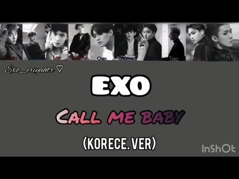 (Türkçe çeviri) EXO (엑소) Call Me Baby - Korece ver.