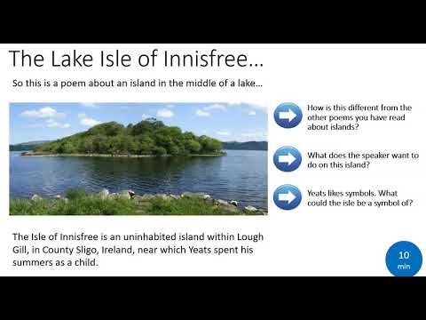 The Lake Isle of Innisfree by W. B. Yeats - YouTube