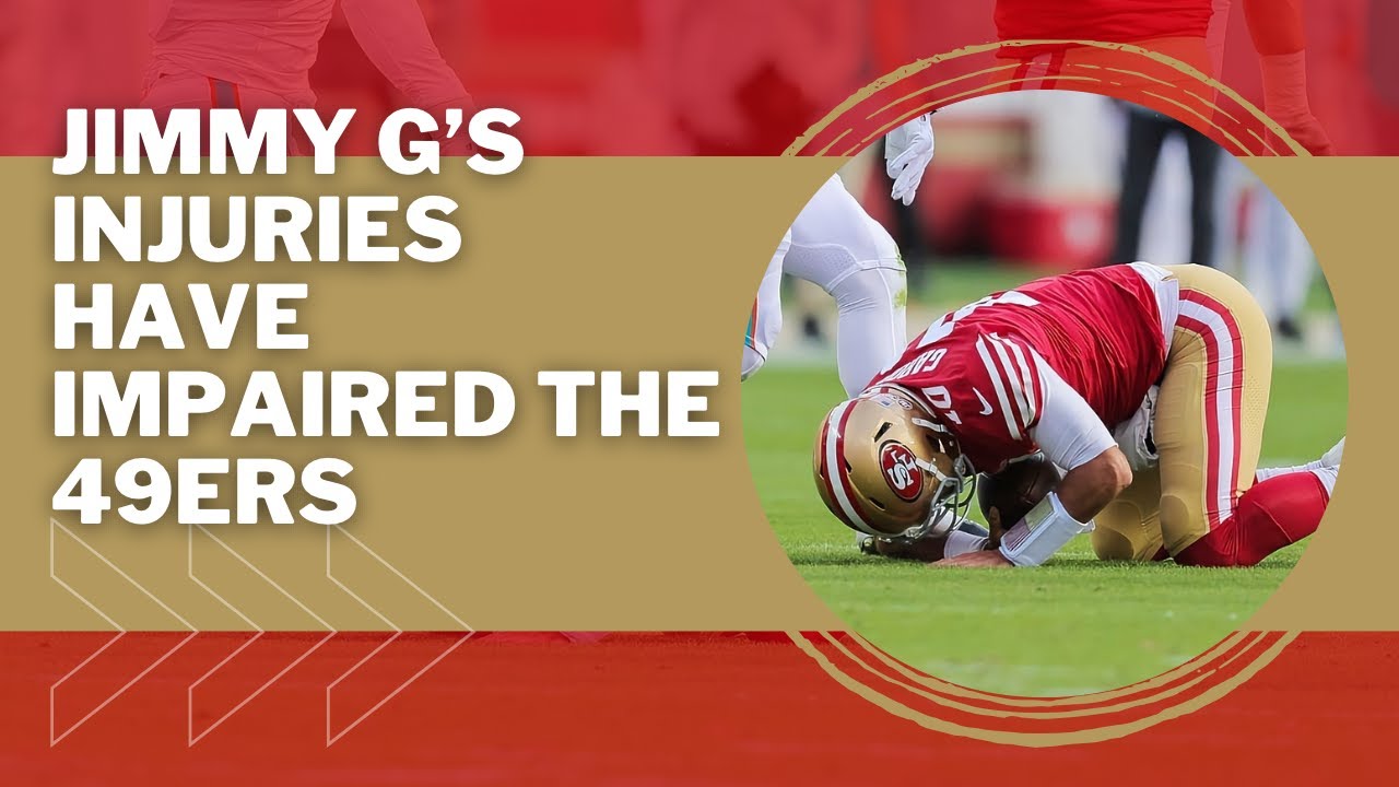 Jimmy G's injury history has been impaired the 49ers - YouTube