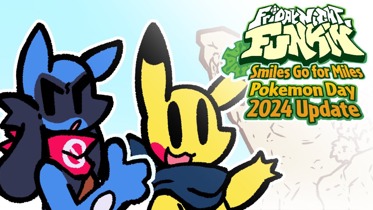 FNF: Smiles Go for Miles | Pokemon Day 2024 Update - YouTube