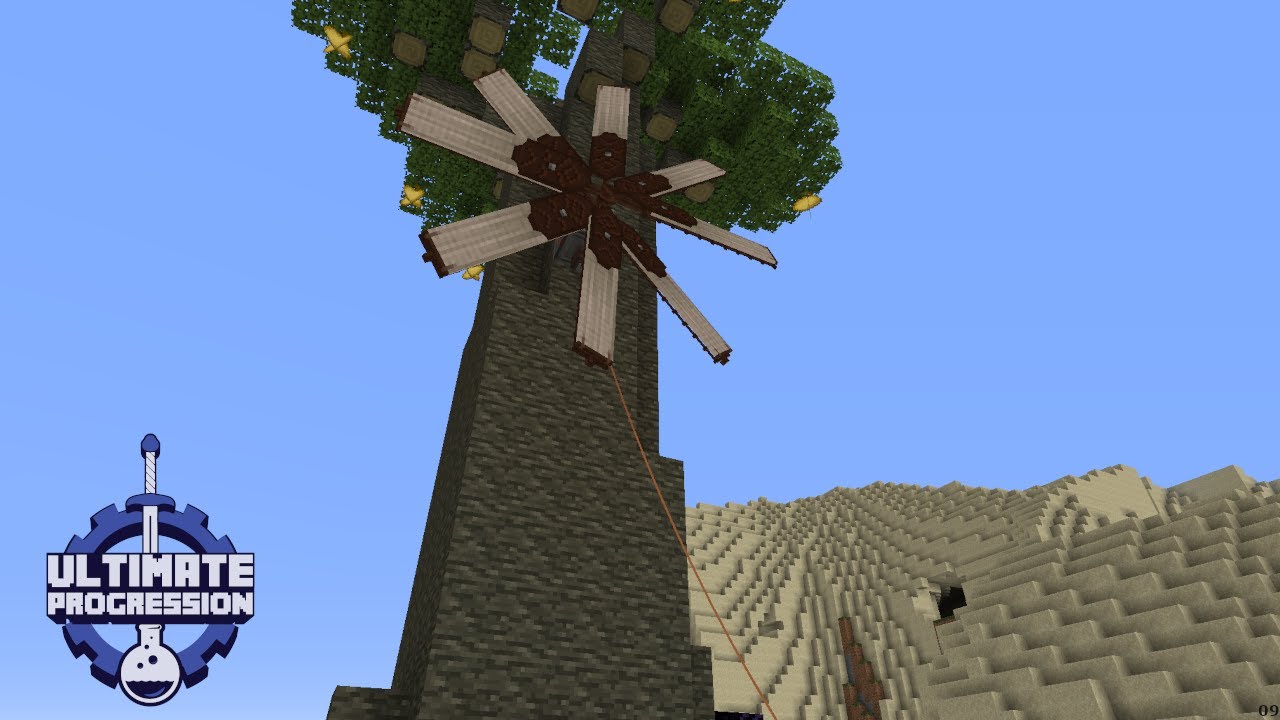 Ultimate Progression 09: "The Power Of Wind" || Modded Minecraft - YouTube