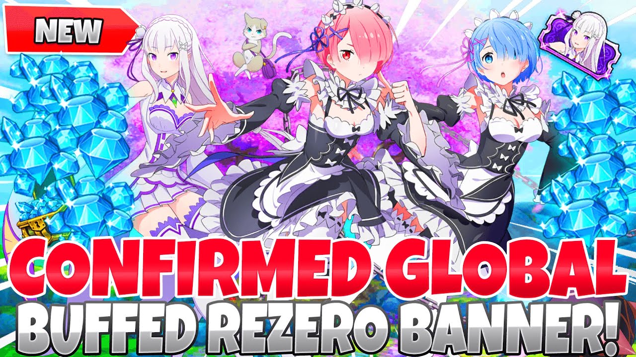 *BREAKING NEWS! CONFIRMED!* RE:ZERO GLOBAL BANNER MASSIVELY BUFFED BY ...