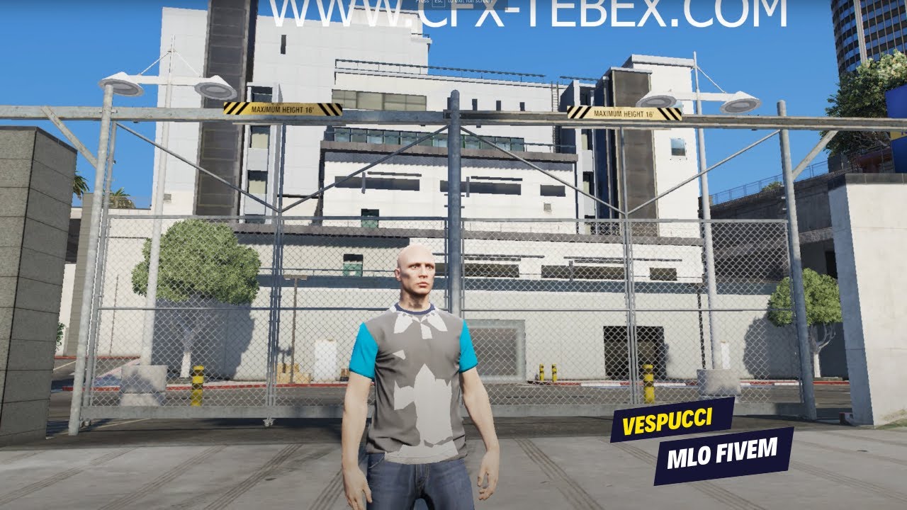 Vespucci MLO Fivem | Interior & map for Roleplay | Tebex mlo - YouTube