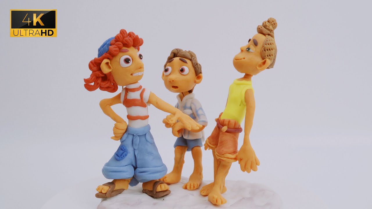 How The Characters In ''Luca" Were Made (Model by Clay) | DIY Clay ...