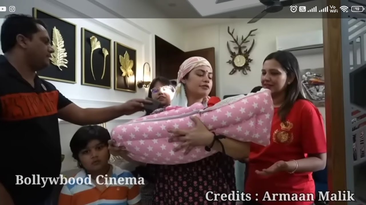 kartika Malik Grand welcome first baby boy 💞#Arman Malik #,family fitness #payal Malik #@ - YouTube