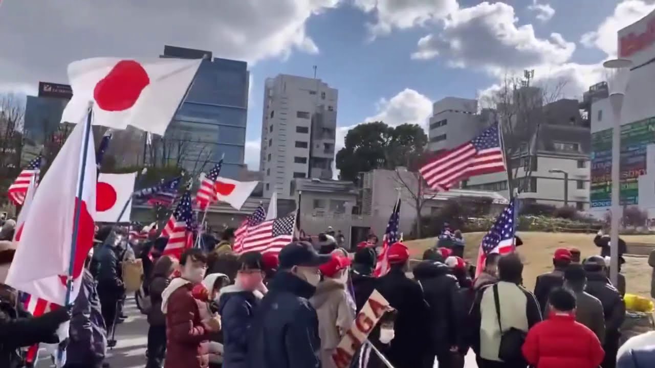 January Pro-Trump Rally in Japan is bigger than any 2020 Biden Rally ...