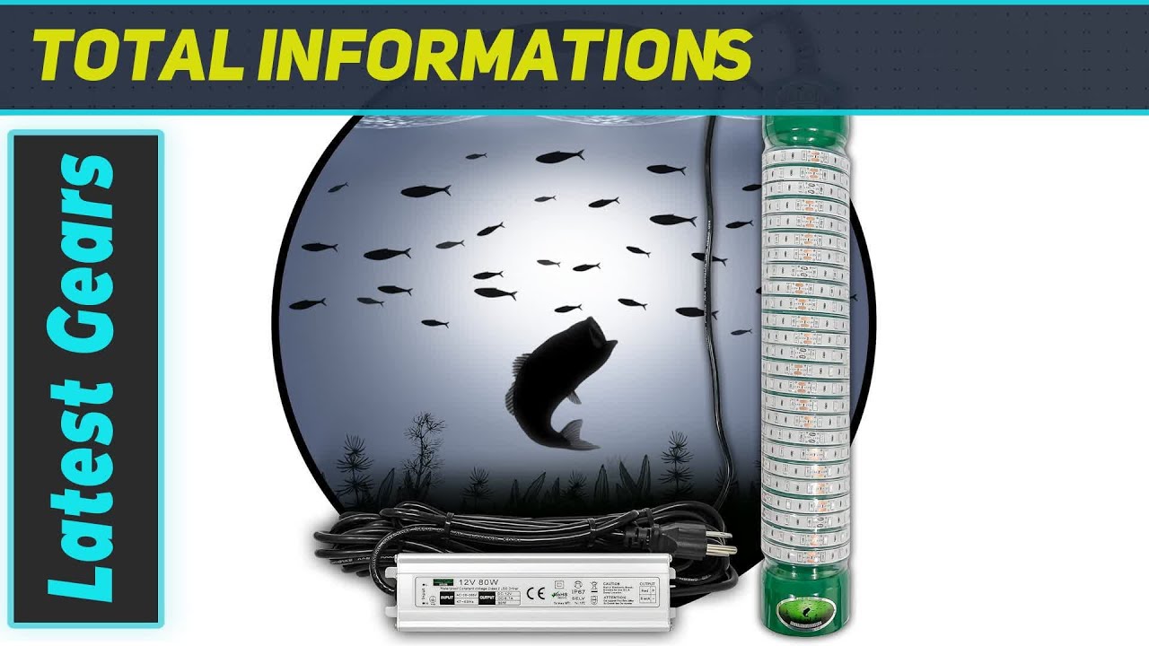 Green Blob Outdoors White Fishing Dock Light 15000 Lumen Pro 15DX ...