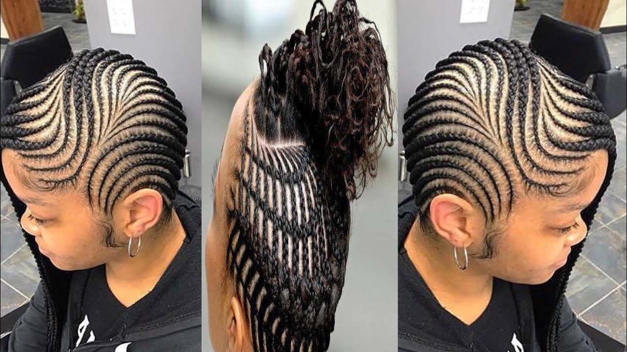 SOME AMAZING CORNROW HAIRSTYLES!! - YouTube