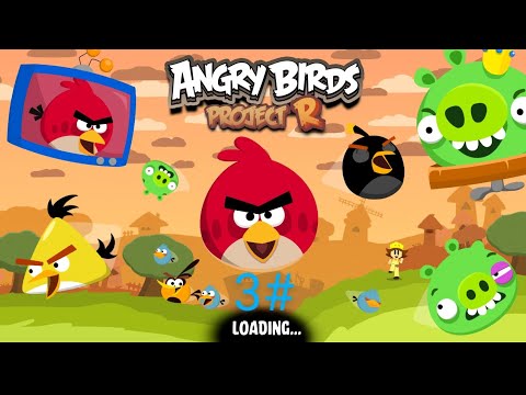 Angry birds project R 3# прошли главу со свинками - YouTube