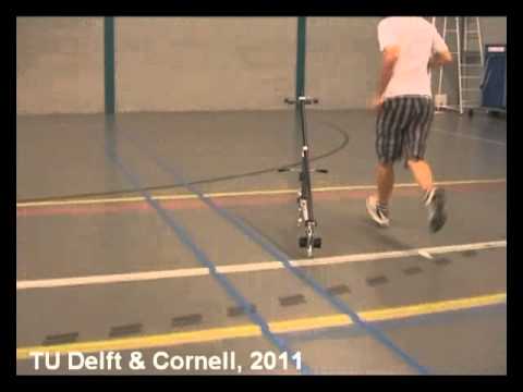 TMS bicycle, basic experiment - YouTube