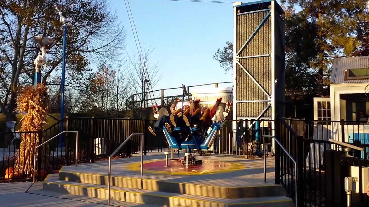 SlingShot at Cedar Point Off Ride - YouTube
