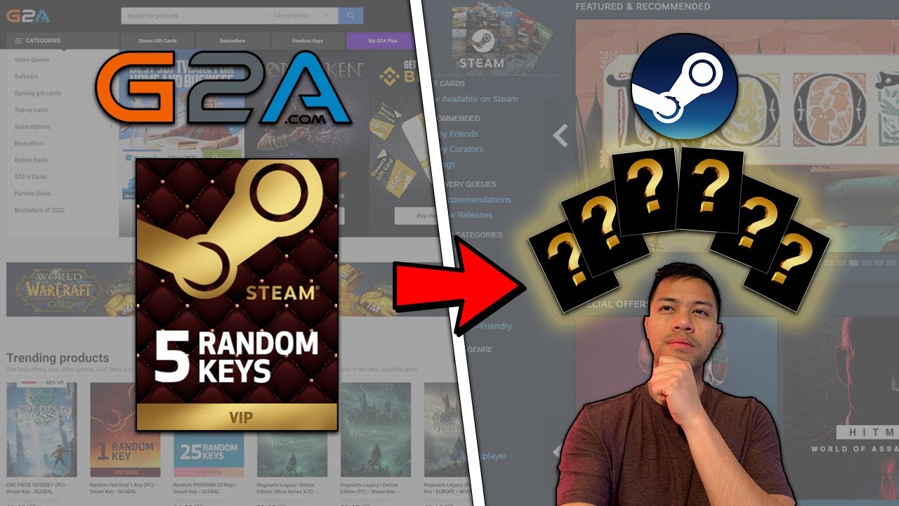 G2A 5 Random VIP CD Keys: Is it legit and Worth it in 2023? - YouTube