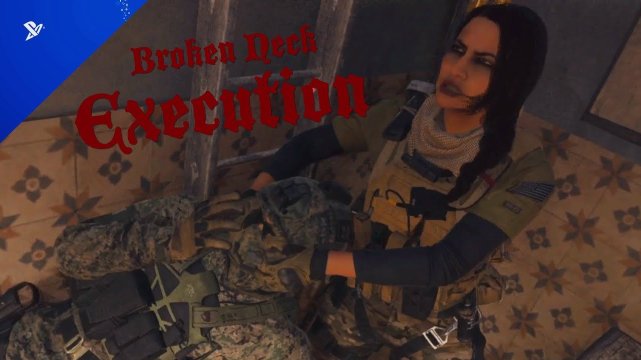 Broken Neck Execution / Warzone - YouTube