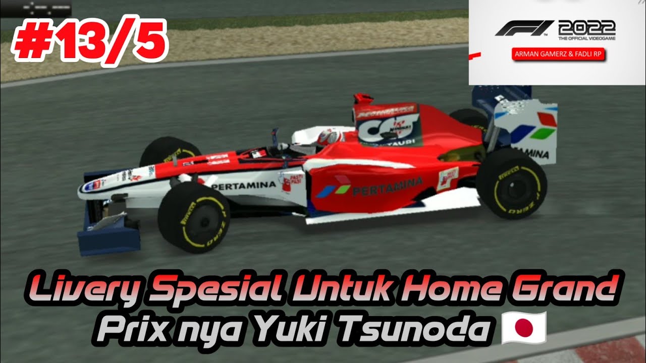 Livery Spesial Untuk Yuki Tsunoda & Toyota 🇯🇵⏱️ (Career Part 13/5) | F1 ...