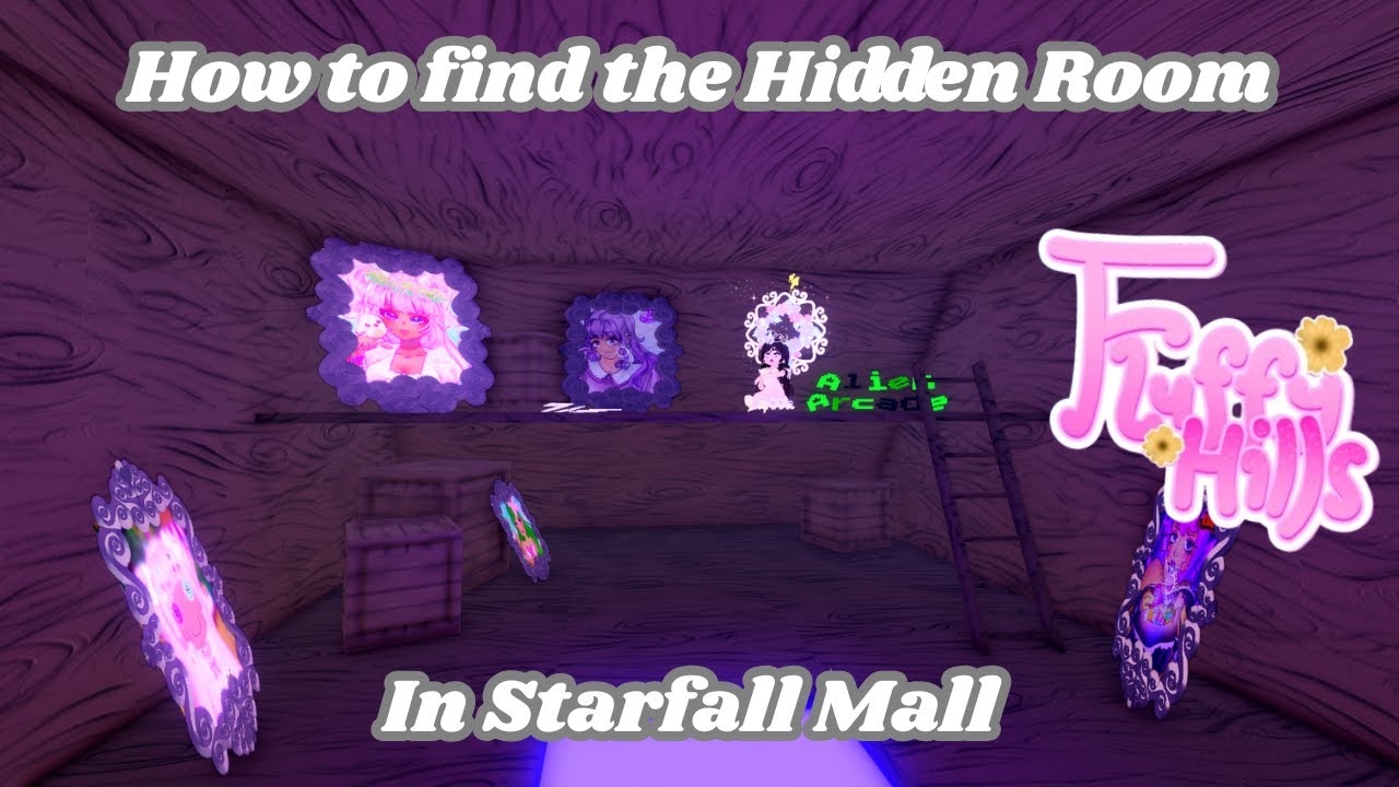 How to find the Hidden room in Starfall Mall - YouTube