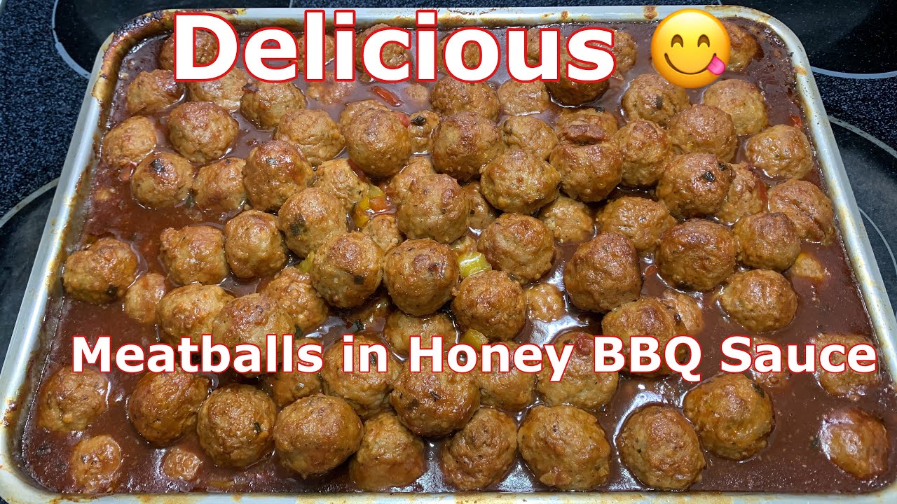 Meatballs in Honey BBQ Sauce | How I Warm Up Pre-Cooked Meatballs - YouTube