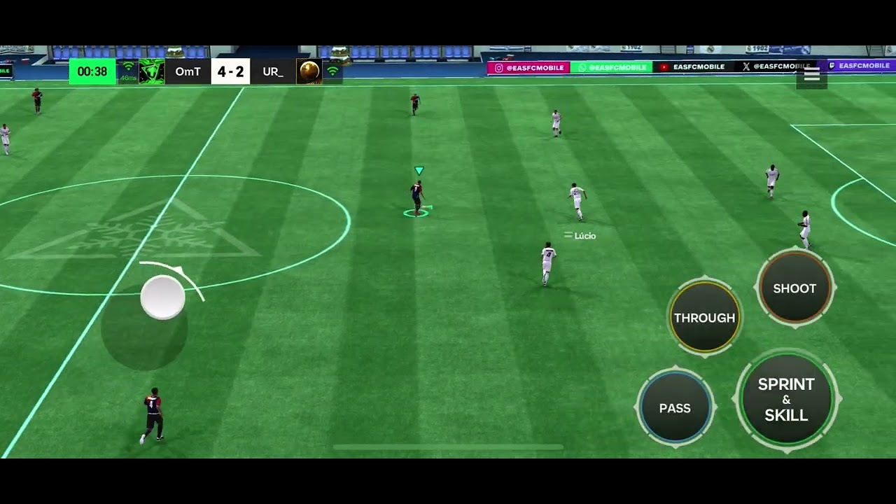 Vs attack match fc mobile - YouTube