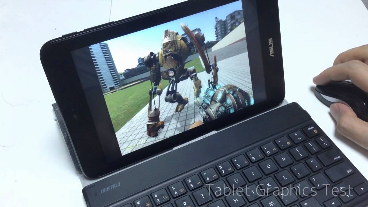 Tablet Graphics Test ASUS Vivotab Note 8 - Garry's Mod - YouTube