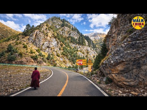 4580m Holy Mountain Challenge: A Tibetan Epic Drive to Remember! 4K HDR
