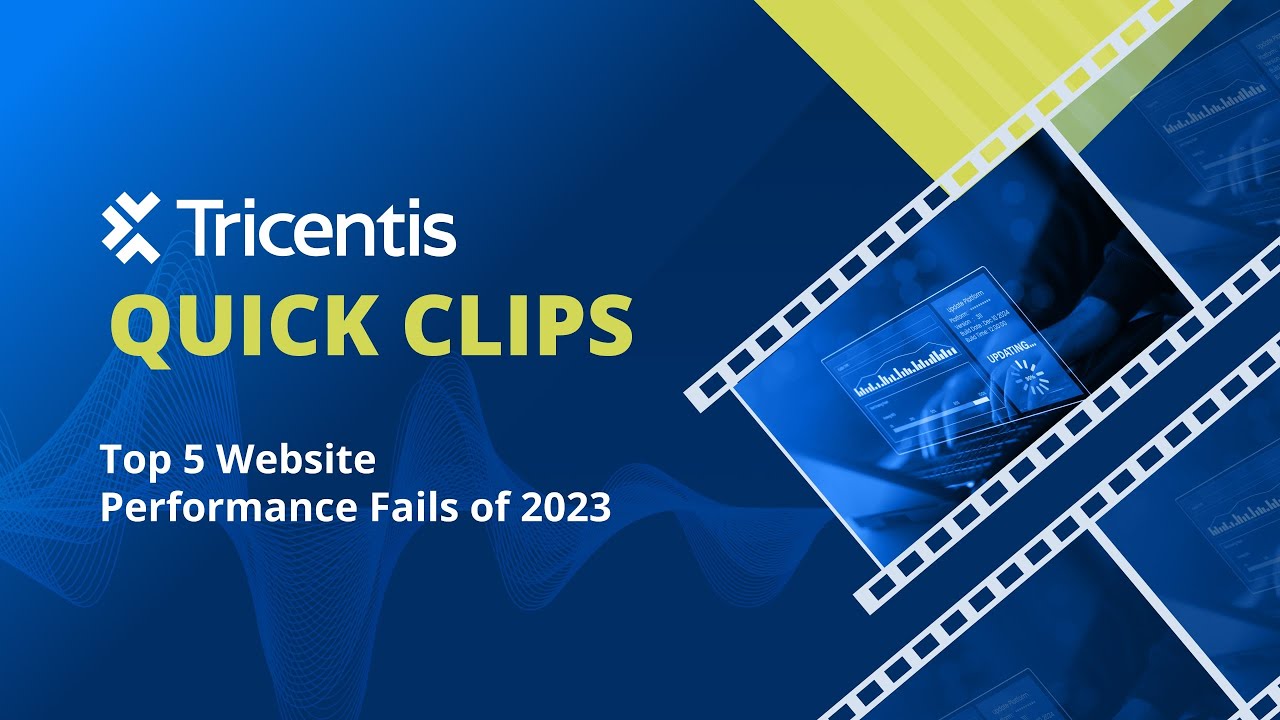Top 5 website performance fails of 2023 - YouTube