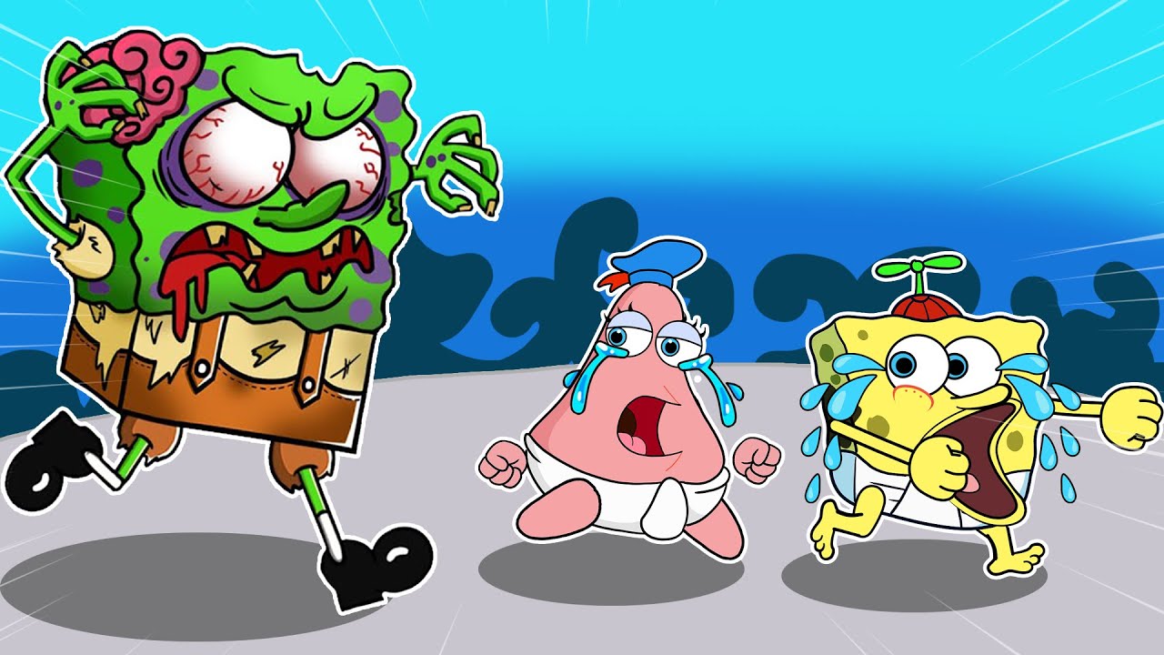 Oh No!! Spongebob turns into a Zombie! WHAT HAPPENED?? Sad Story ...
