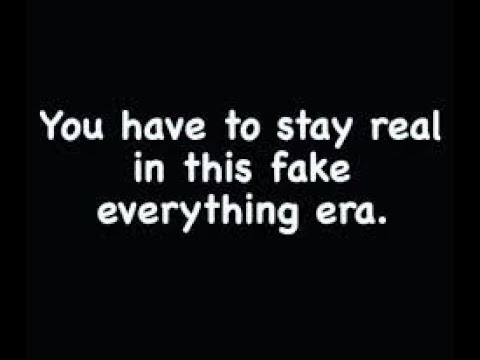 EVERYTHING is FAKE now - YouTube