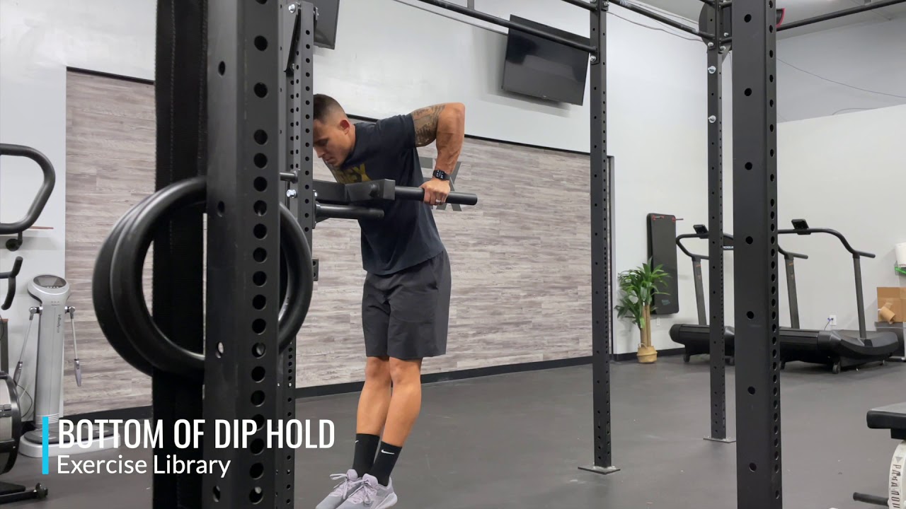 Bottom of Dip Hold - YouTube