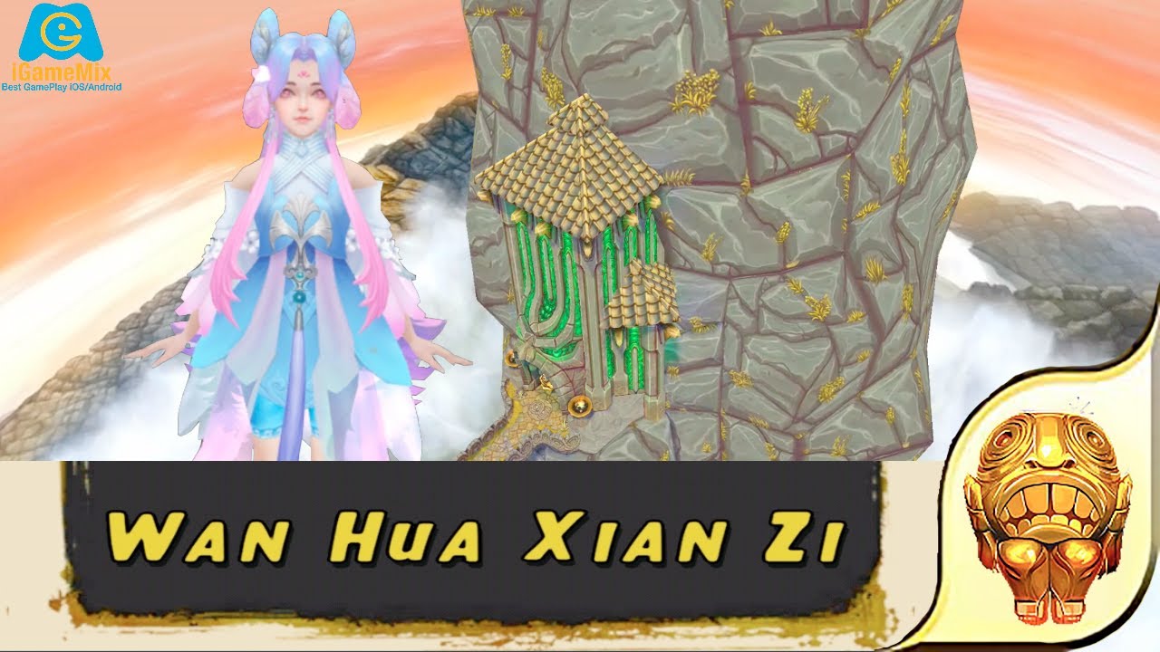 iGameMix🏛Temple Run 2 ⎜Wan Hua Xian Zi⎜Sky Summit⎜Fullscreen Gameplay ...