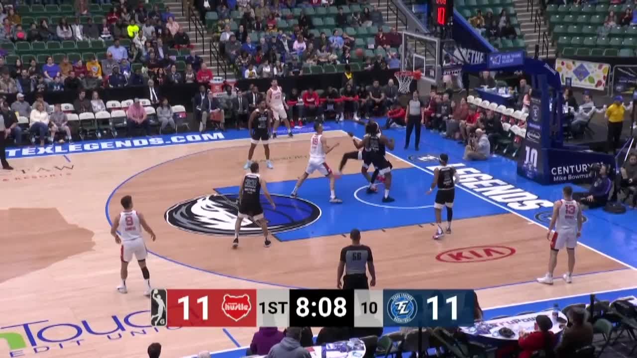Dakota Mathias with 25 Points vs. Memphis Hustle - YouTube