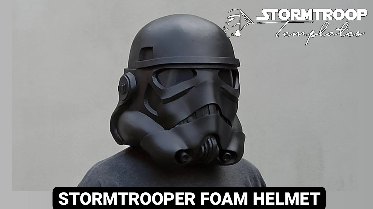 Stormtrooper Helmet Foam Build YouTube Stormtrooper Helmet Foam Build YouTube