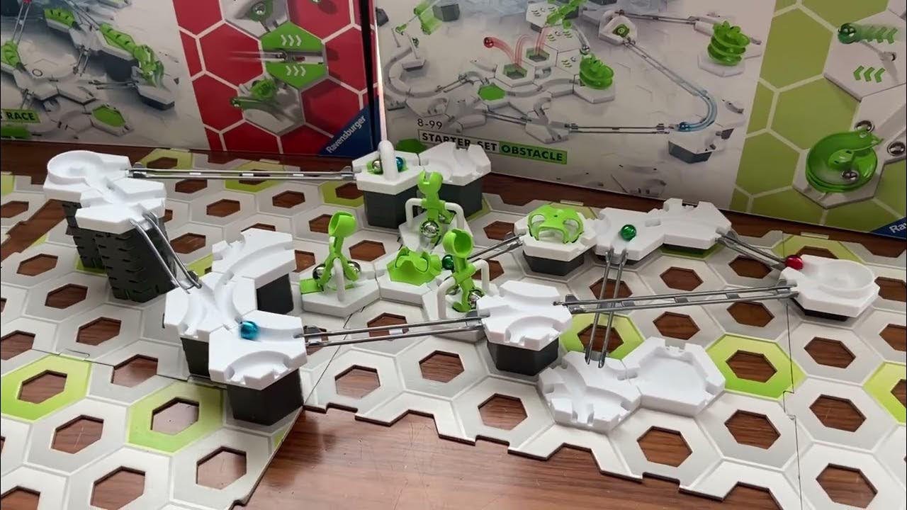 GraviTrax Magnet Cannon & Scoop #ピタゴラスイッチ #marblerun #gravitrax #6歳 ...