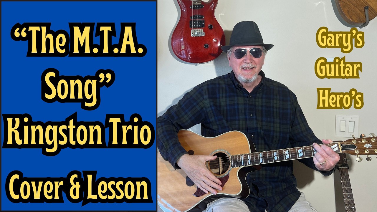 "The M.T.A. Song", Simplified Beginner Acoustic Guitar Lesson - YouTube